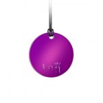 SHOP - Tesla Purple Plates Made in Italy